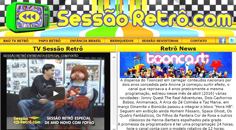 Programas infantis que marcaram sua época - MBRTV - Museu Brasileiro de ...